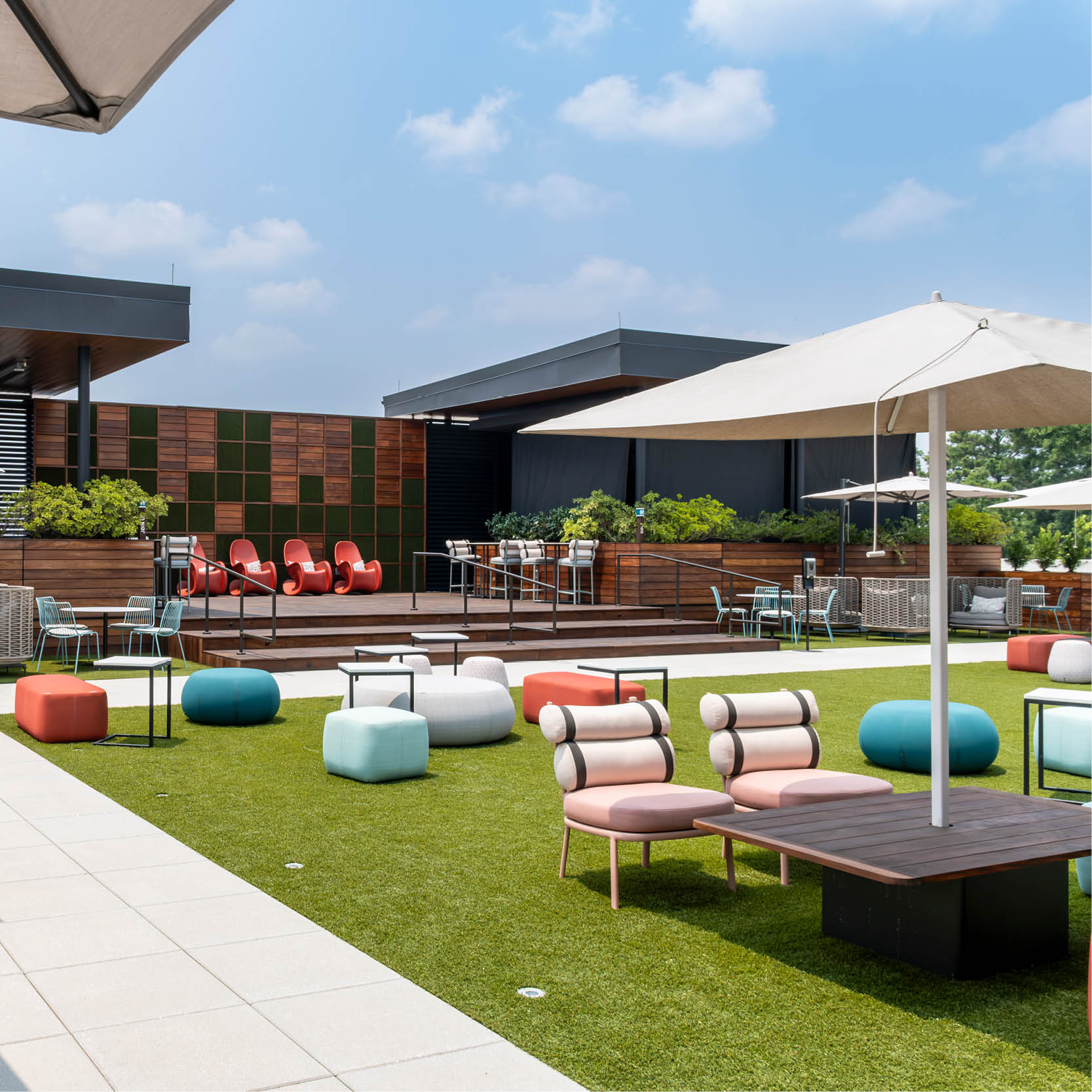 Chick-fil-A Rooftop Terrace