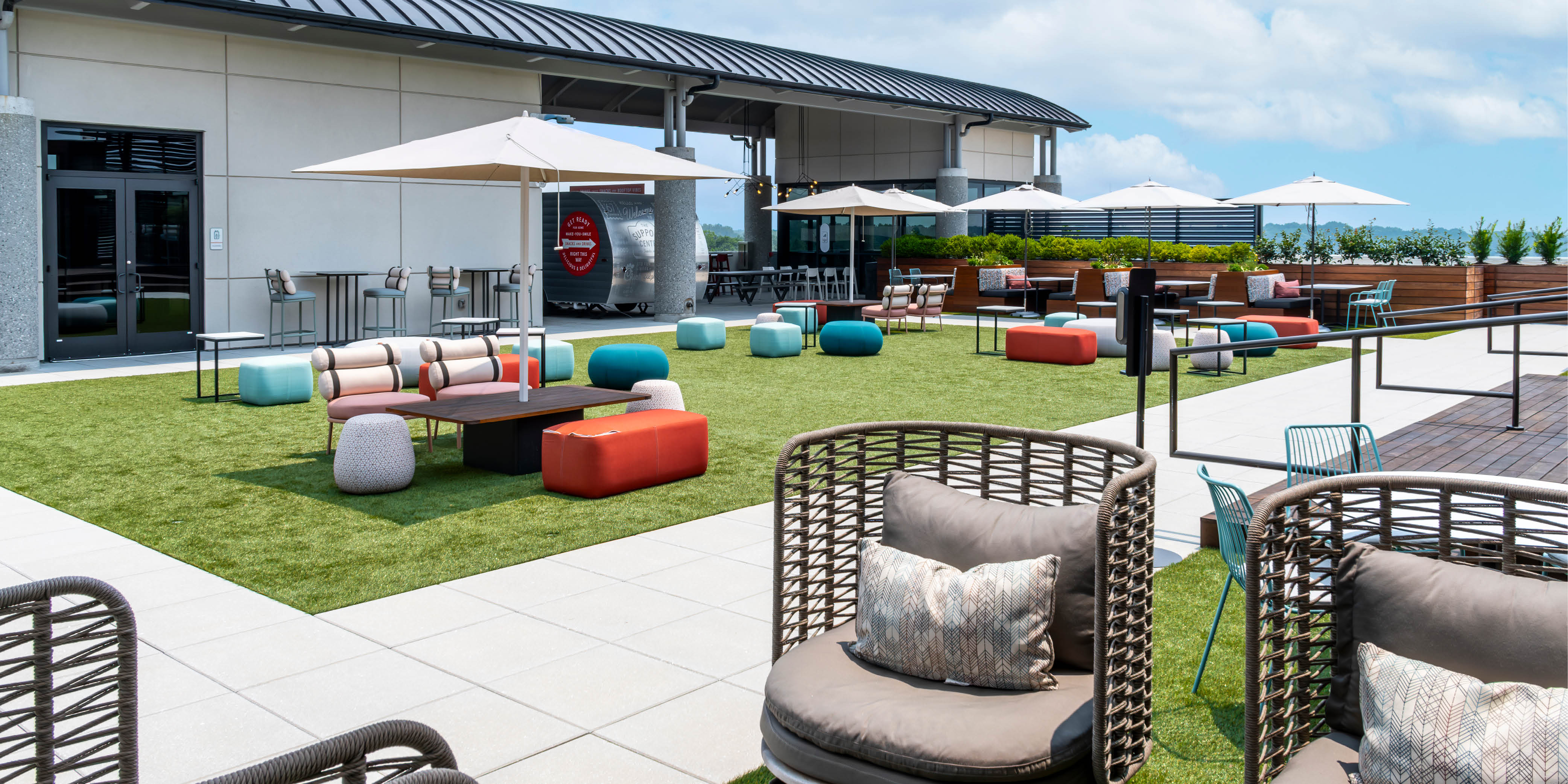 Chick-fil-A Rooftop Terrace